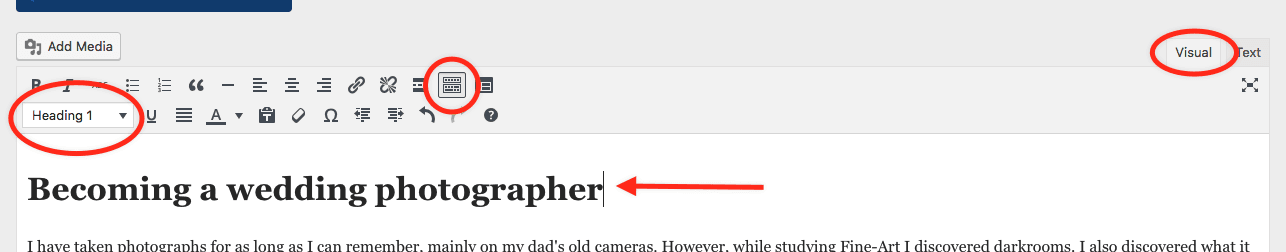 Wordpress Heading Tags How To Use Them Euhost Blog
